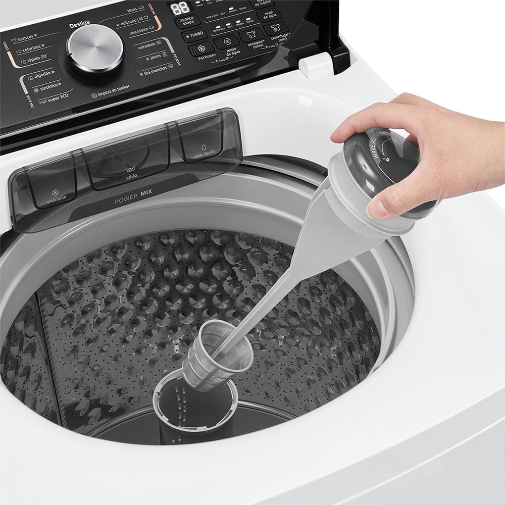 Máquina de Lavar 15kg Midea Wave Agitator Branca | Midea