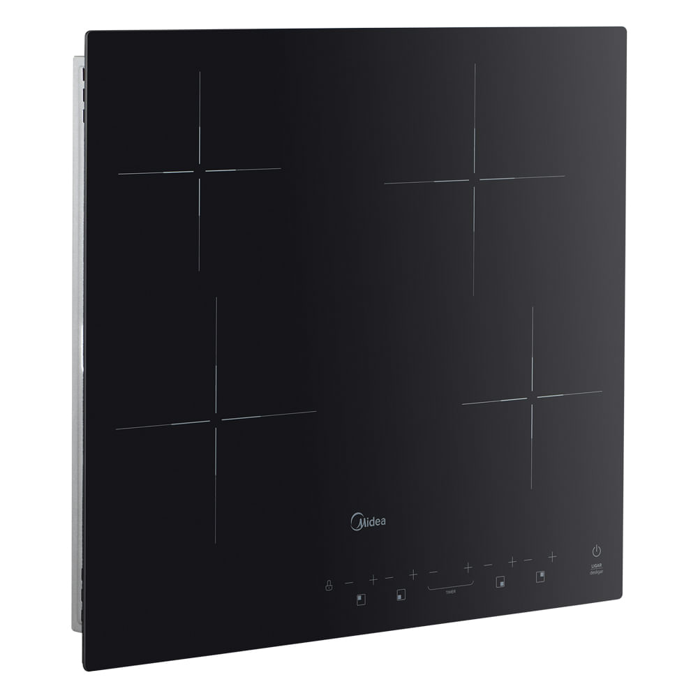 Cooktop 4 Bocas Elétrico Vitrocerâmico | Midea