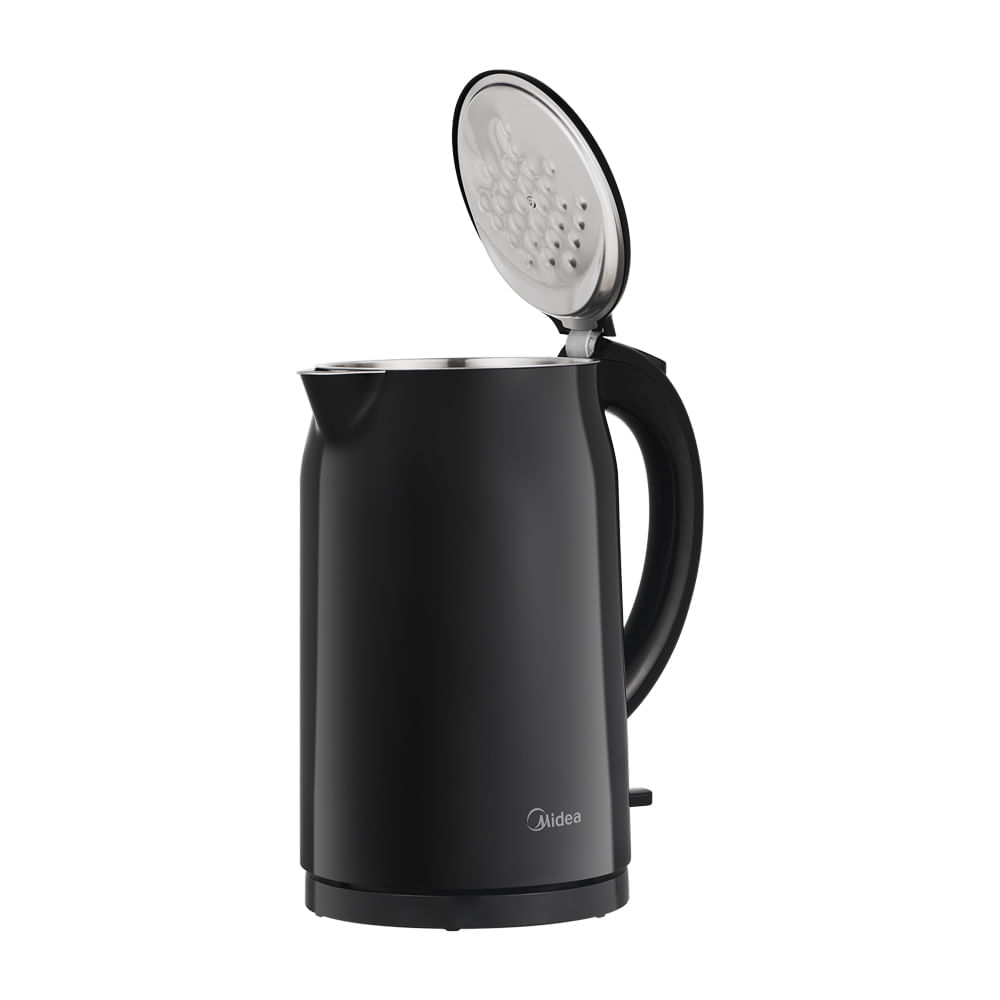 Chaleira Elétrica Preta 1,7L Double Wall | Midea