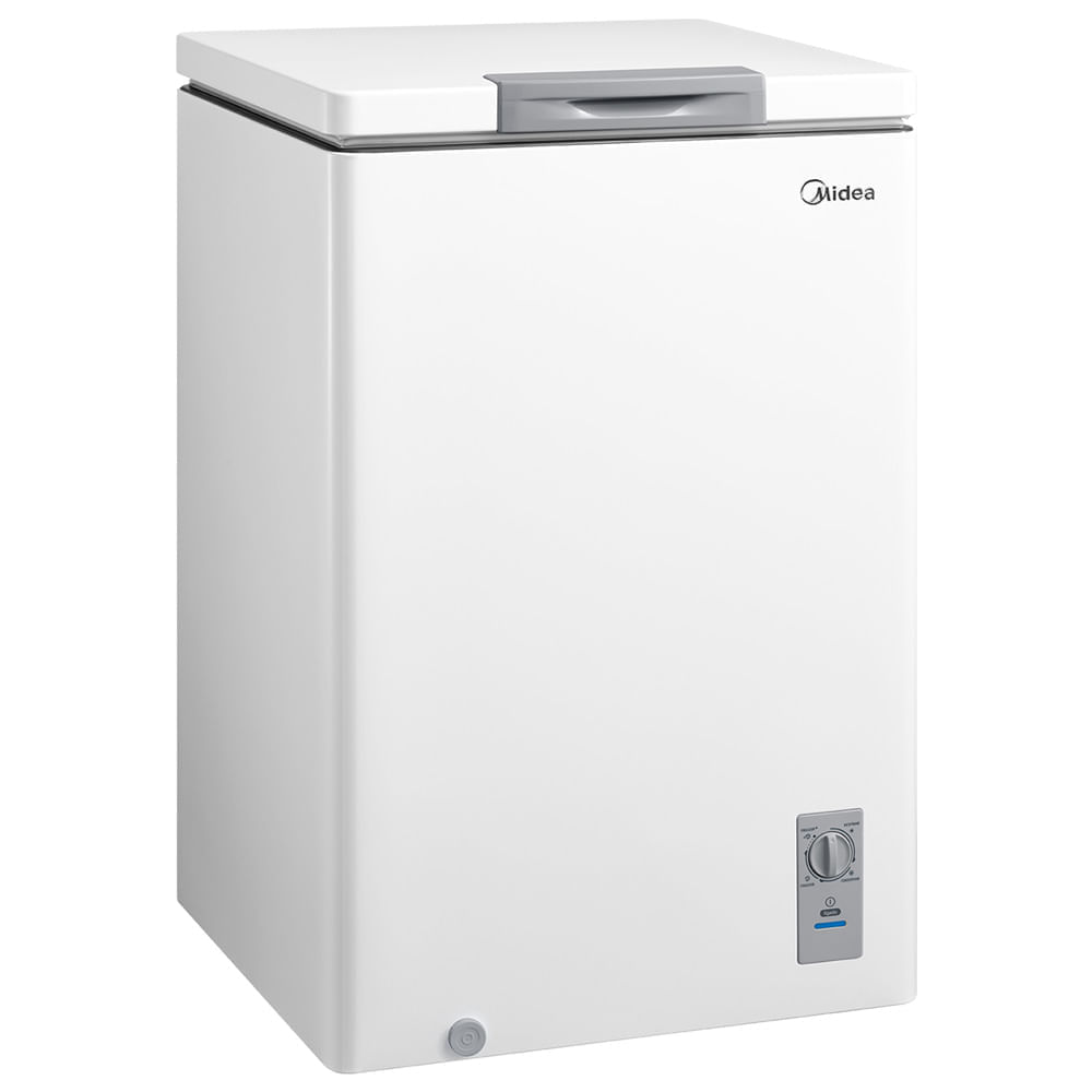 Freezer Horizontal 100 Litros Inverter Bivolt Branco | Midea